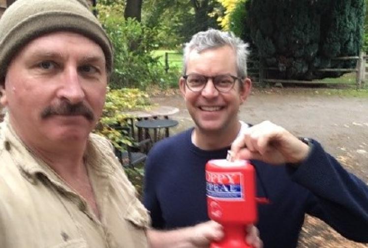 I dress up as Desert Rat and collect for Poppy Appeal - Henley Standard
